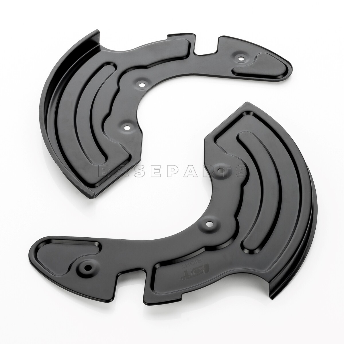 2x Lamination Mudguard Brake Disc Cover Plate Front LR for Audi A6 4B ...