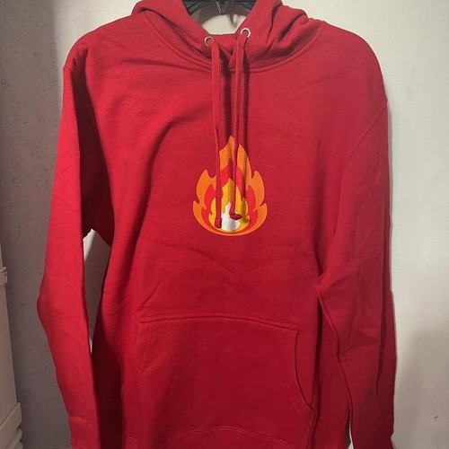 Sapnap Red Fire Layered Hoodie. New In Package. Size M. Unisex | eBay