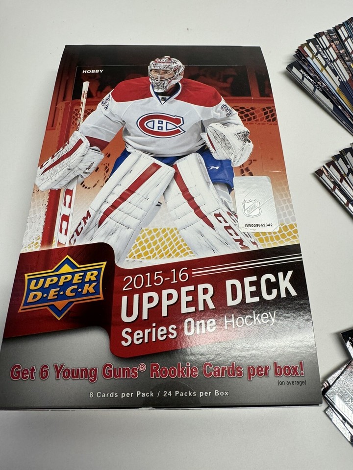2015-16 Upper Deck Hockey Series 1 one Hobby Box : 173 Cards | eBay