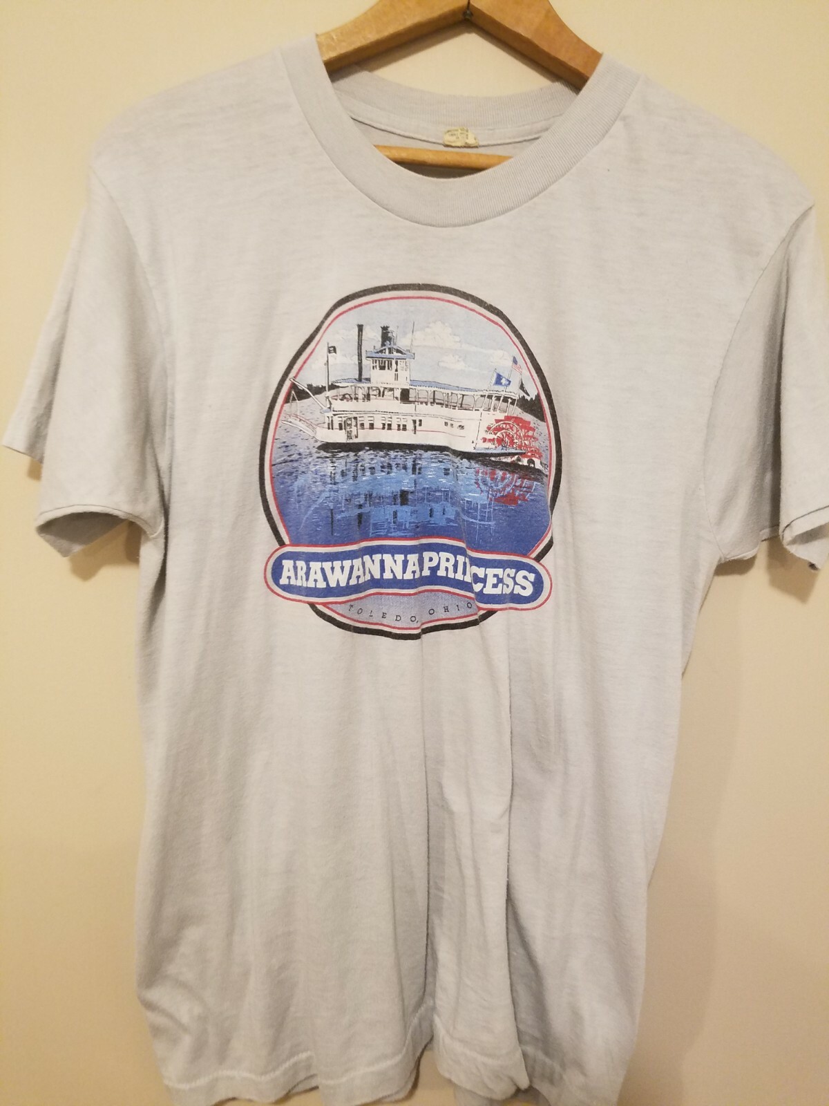 Vintage 1980s Arawanna Princess Toledo Ohio Boat T Shirt | eBay