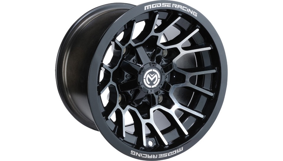 Moose Utility 24128156GBMF4 24X ATV/UTV Rear Wheel - 12x8 - 4/156 - 4+4 ...