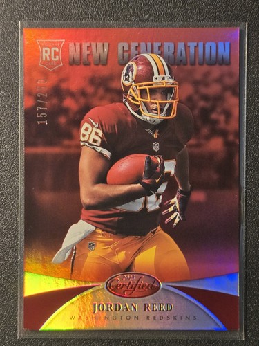 2013 Panini Certified - New Generation Jordan Reed #245 Mirror Red /250 ...