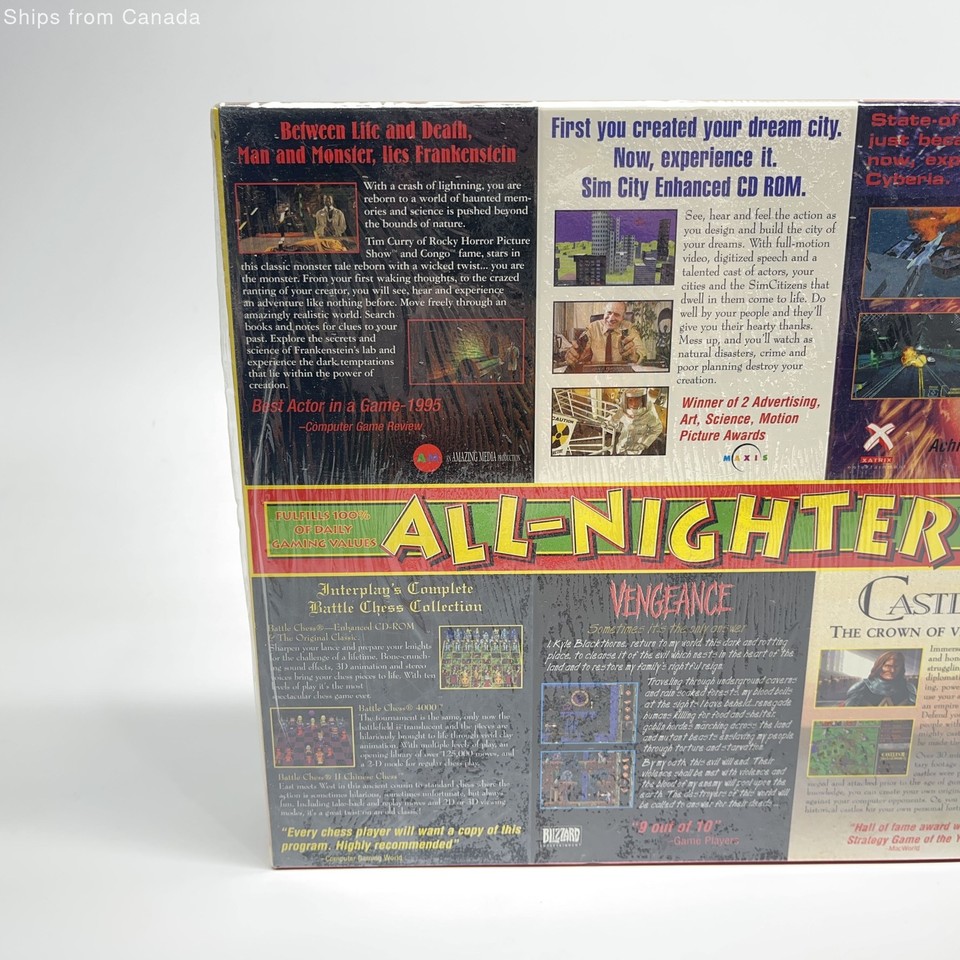 Interplay All-Nighter Anthology No. 2 Bix Box PC Game - Sealed | eBay