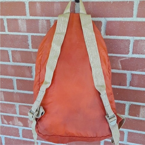 NEW Poler Stuffable Packable Backpack Ultra Lightweight Orange Ripstop Full Size | eBay