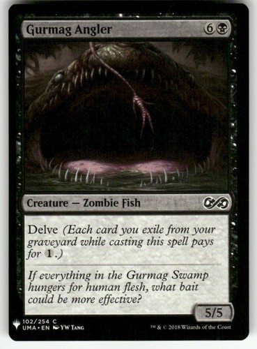GURMAG ANGLER #102 MTG THE LIST REPRINTS | eBay