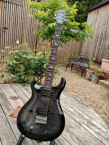 PRS SE 277 Baritone Left Handed Electric Guitar Limited Run Charcoal ...