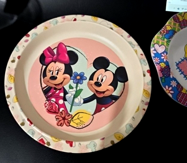 Mickey Minnie Mouse Dish Bowl 2 in Lot | eBay