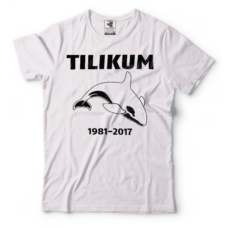 Tilikum 1982-2017 T-shirt RIP Tilly Orca Whale T-shirt Animal Supporter ...