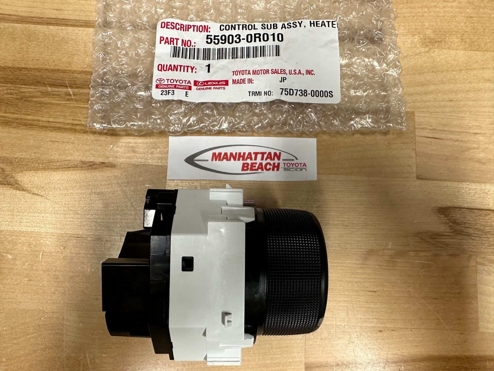 06-12 RAV4 AC HEATER CONTROL SWITCH Genuine Toyota 55903-0R010 | eBay