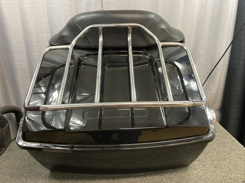 REPLACES HARLEY DAVIDSON BLACK TOUR PAK TRUNK PAK W/BACKREST AND TOP ...