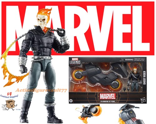 Marvel Legends 6" GHOST RIDER Motorcycle DANNY KETCH 85th Anniversary ...