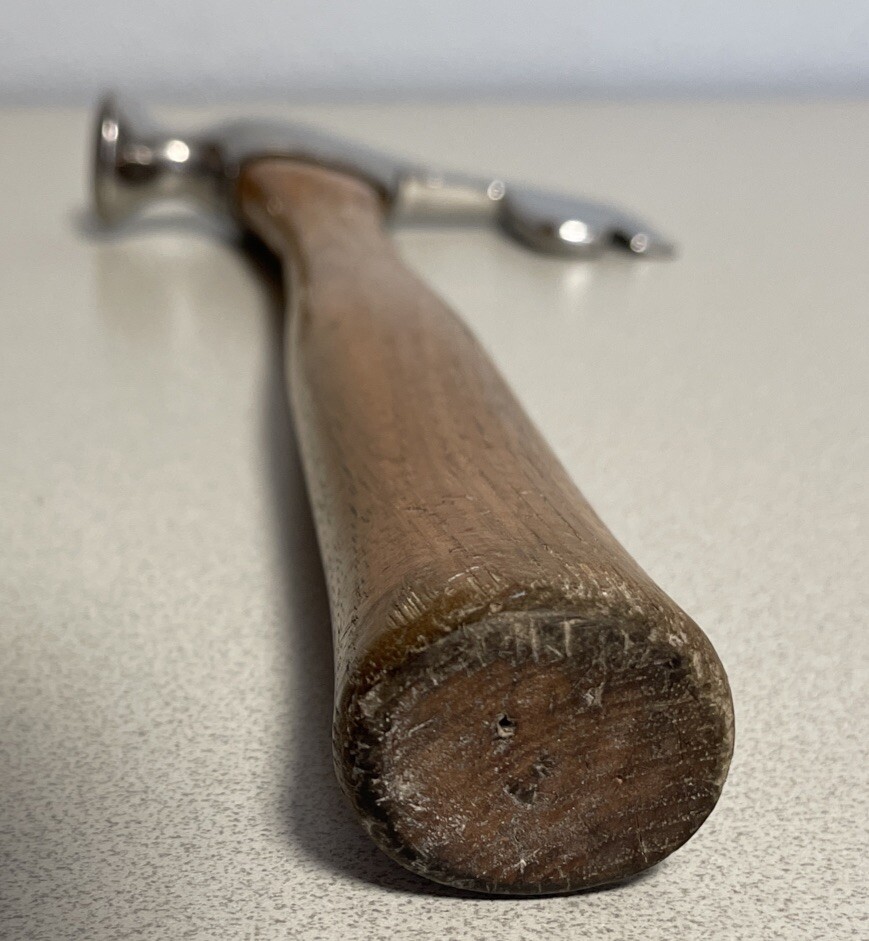 Vintage Hart Sheetrocker Roofing Drywall Hammer Framer Wood handle 20 ...