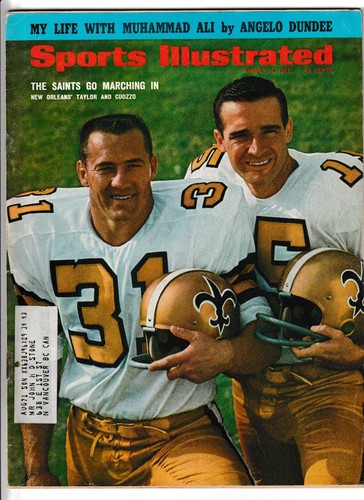 Sports Illustrated Magazine 1967 The Saints Go Marching In Taylor and ...