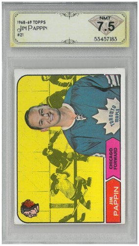 1968-69 Topps JIM PAPPIN #21 💎 DSG 7.5 NM | eBay
