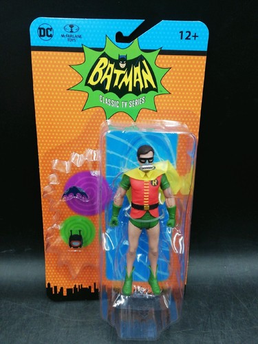Batman 1966 Classic ROBIN OXYGEN MASK McFarlane Toys TV Series Action ...