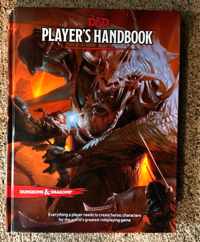 Player's Handbook (Dungeons & Dragons) DnD Rule book (2018 ...