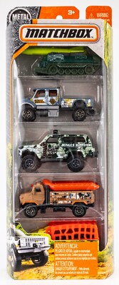 2017 Matchbox Jungle Mission 5-Pack | International CXT | Chevy Blazer ...