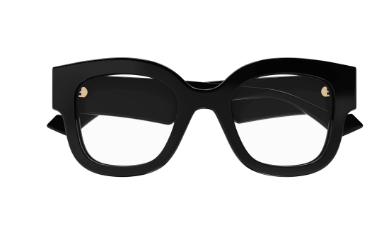 Gucci GG1423O-001 Black Rectangular Women's Eyeglasses | eBay