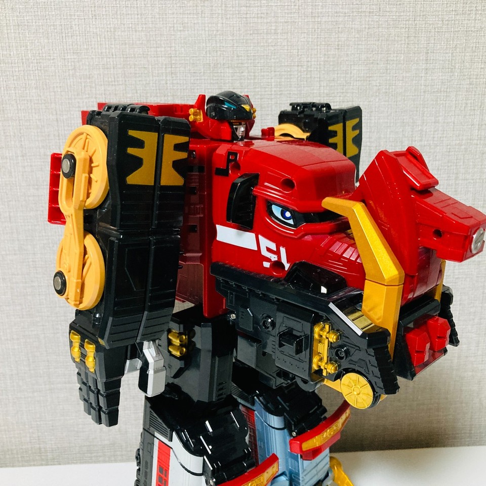 BANDAI Japan DX Megazord Power Rangers RPM Super Sentai Go-Onger ...