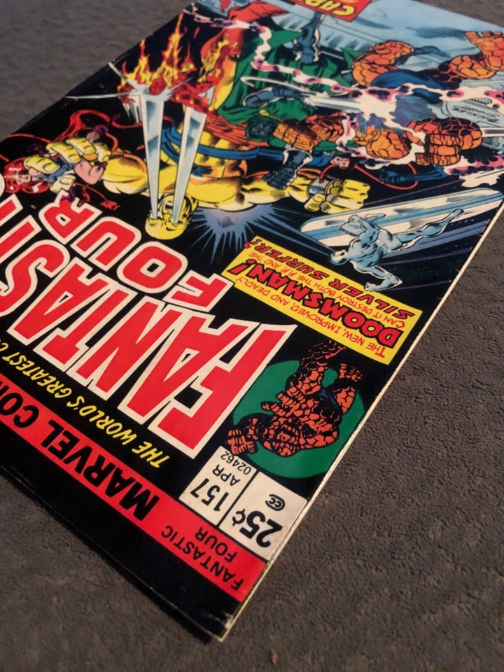Marvel Comics Fantastic Four #157 (1975) - Dr. Doom - Silver Surfer ...