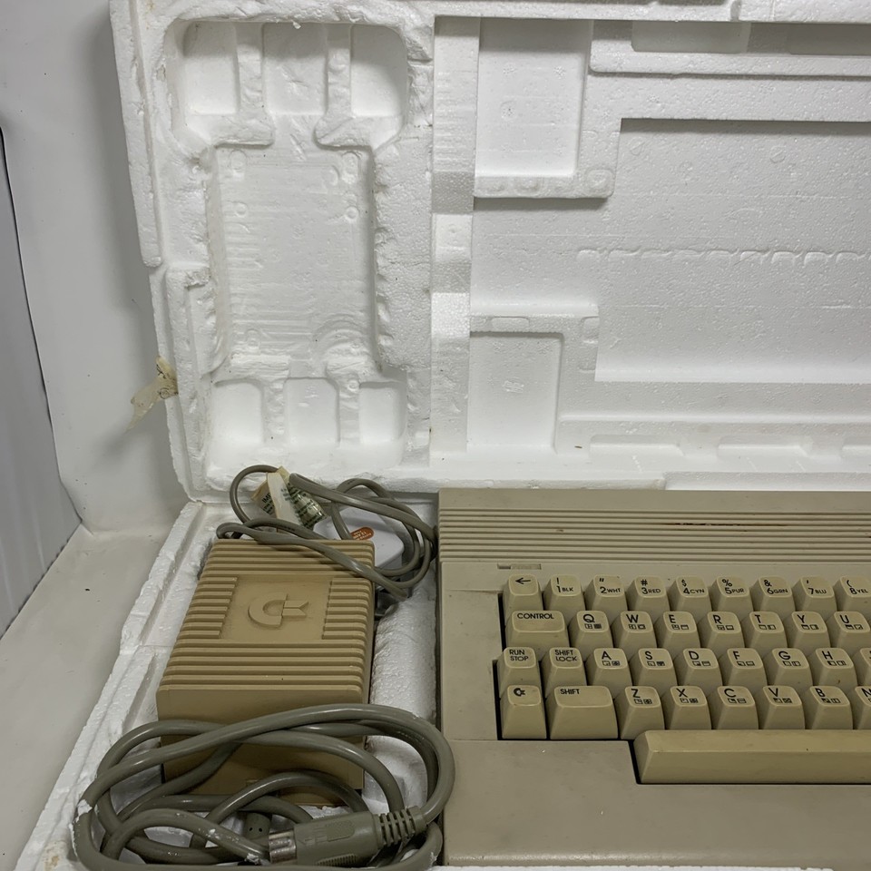 Vintage Commodore 64 Personal Computer Boxed Power's On UNTESTED | eBay UK
