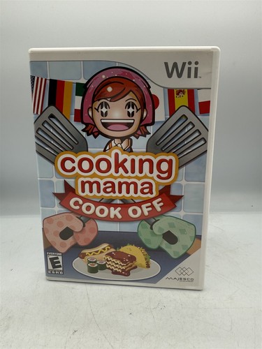 NINTENDO WII COOKING MAMA COOK OFF COMPLETE GAME WITH MANUAL | eBay