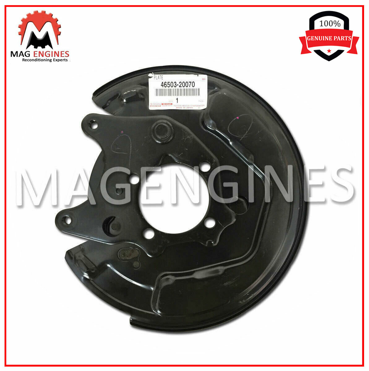 46503-20070 GENUINE OEM PARKING BRAKE PLATE ASSY, RH 4650320070 | eBay