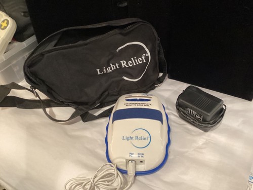 ORIGINAL POUCH LIGHT RELIEF LR150 INFRARED PAIN MUSCLE JOINT THERAPY NR ...