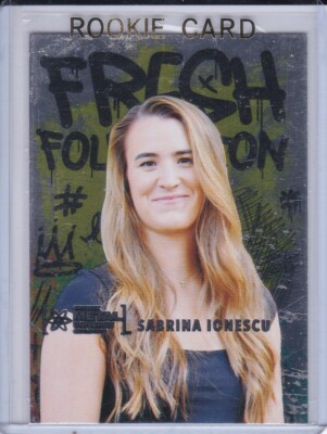 SABRINA IONESCU ROOKIE CARD Basketball WNBA Metal Universe FRESH ...