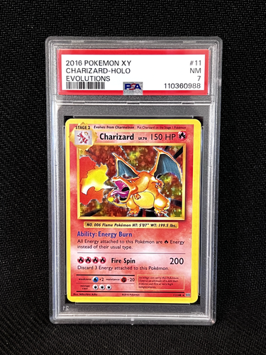 Charizard - 11/108 - Reverse Holo - XY Evolutions - PSA 7 - Pokemon TCG | eBay