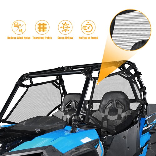 For Polaris RZR XP Turbo Left & Right Window Nets Protective Side Mesh ...