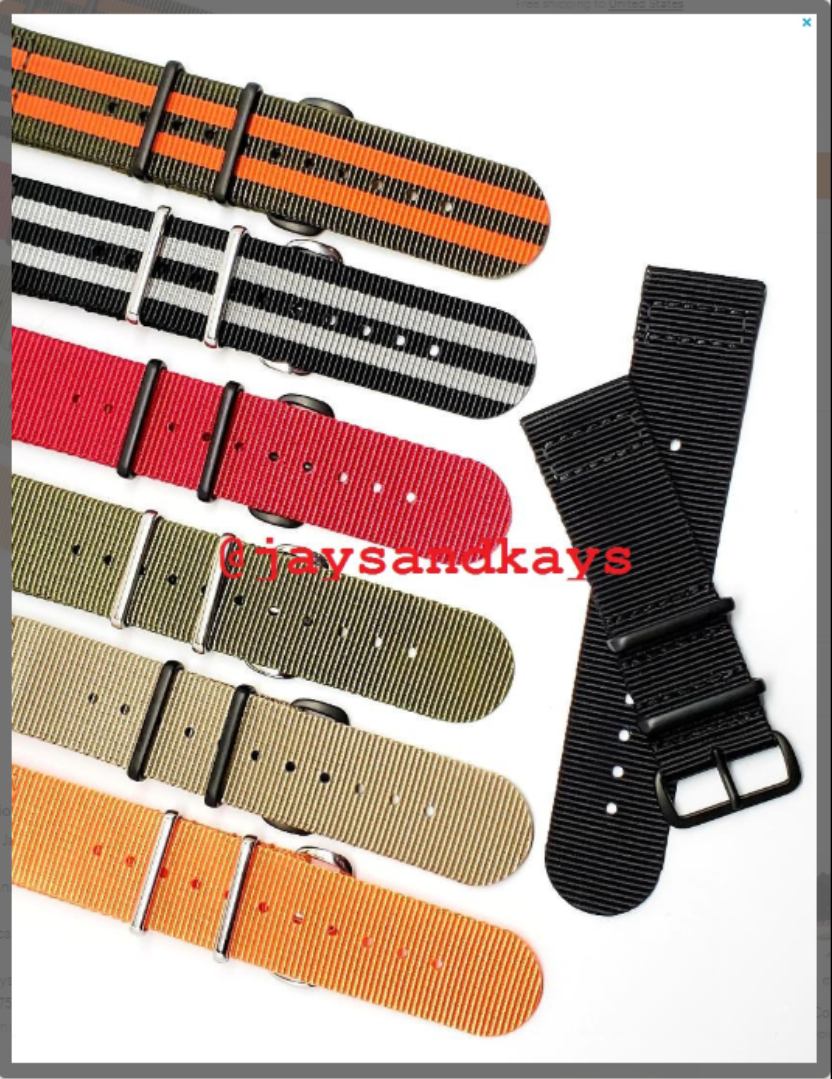 JaysAndKays® Convertibles® for Casio AE1500 Adapters and 24mm Strap Kit ...