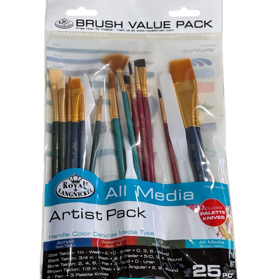 Artists Paint Brushes Mixed Lot Of 70+ Unused Artists Loft | eBay