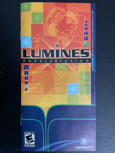 Lumines Puzzle Fusion PSP PlayStation Instruction Manual Only | eBay