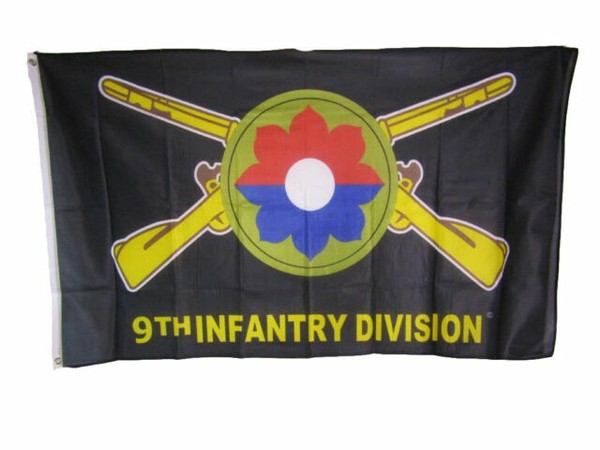 3x5 Army 9th Infantry Division Old Reliables Knitted Nylon Premium Flag ...