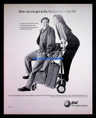 AT&T Telecom Telephone 1990 Trade Print Magazine Ad Poster ADVERT | eBay