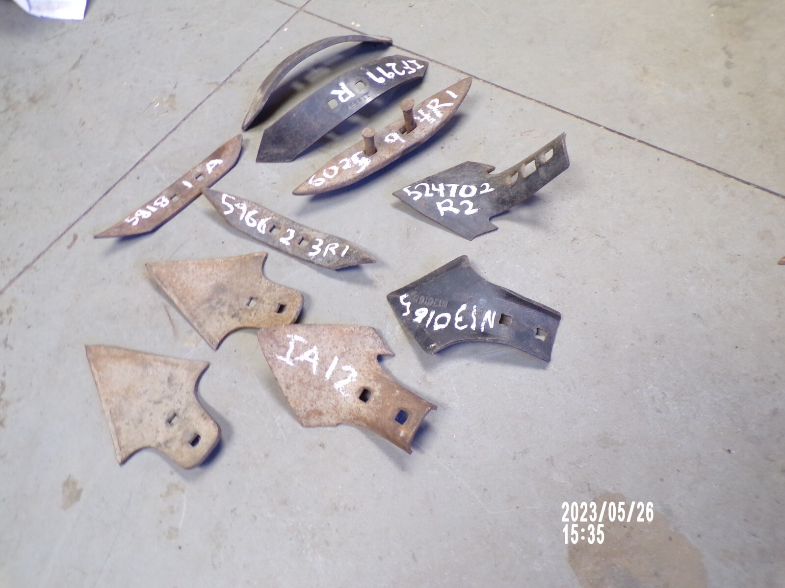 FARMALL TRACTOR CULTIVATOR SHOVEL, SPEAR, POINTS, CHISEL SPIKES | eBay