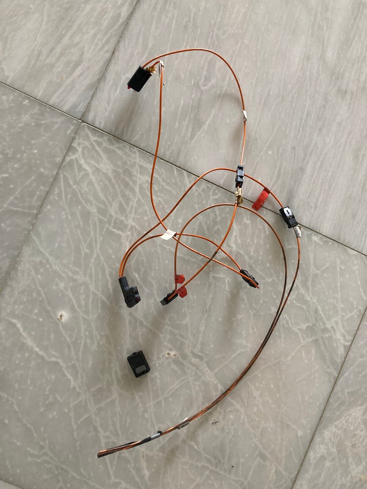 MERCEDES W220 S430 Audio Optical Cable Wire Wiring Harness 0365450728/ ...