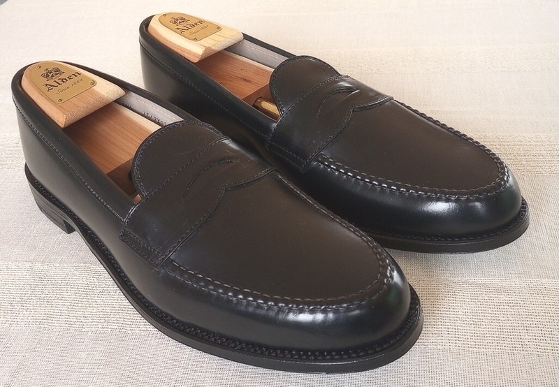 Alden 987 Black Shell Cordovan LHS / Penny Loafer | Alden Model Project