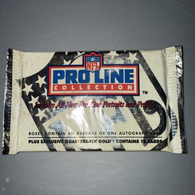 NFL PRO LINE COLLECTION CARDS 1991/ 1992 ONE PACK | eBay