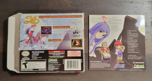 Legacy of Ys: Books I & II (Nintendo DS, 2009) for sale online | eBay