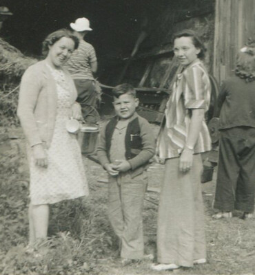 THE CULT OF THE GOAT. FAMILY PHOTOS OF FARM LIFE. MAN WITH GOAT. 4 SET ...