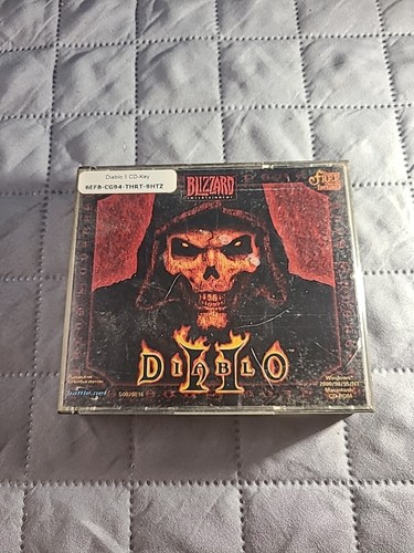 Diablo II 2 (PC game, 2000) Complete Disc Set with product key w/manual ...