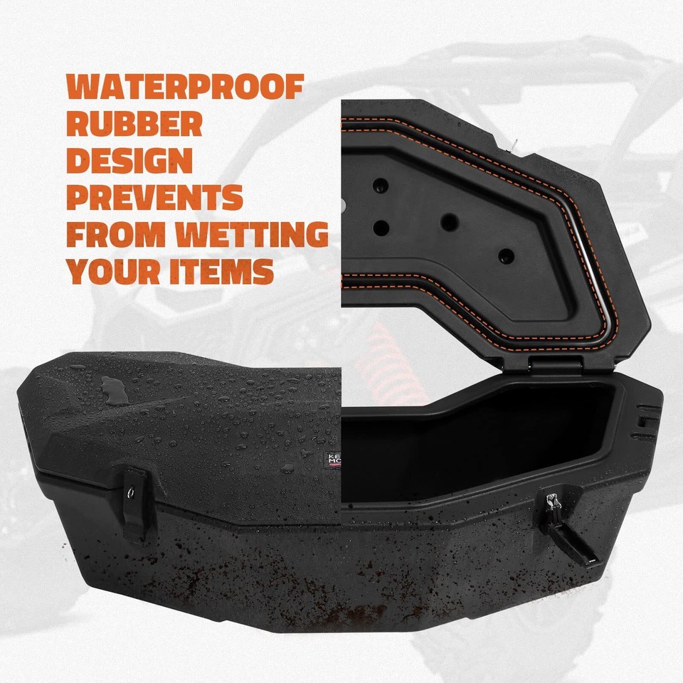 UTV Rear Cargo Storage Box LinQ for Can Am Maverick X3 Max Turbo DPS ...