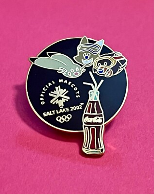 Salt Lake City 2002 Winter Olympics Coca-Cola Powder Copper Coal Mascot ...
