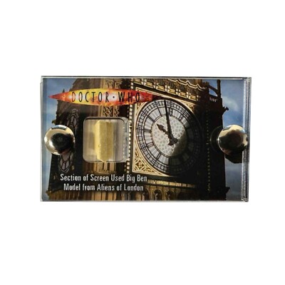 Doctor Who Big Ben mini display with COA | eBay