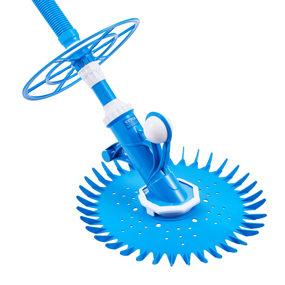 Automatic Suction Pool Cleaner with 12 Hoses for In-Ground & Above ...