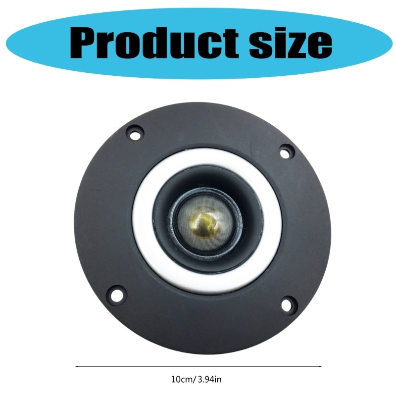 100mm Tweeter Speakers 8Ohm 30W-100W Silk Film Titaniums Film Tweeter ...