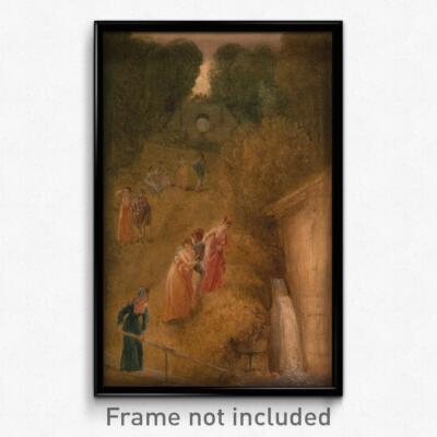 Thomas Stothard - The Mill Print 11x17 Art Poster | eBay
