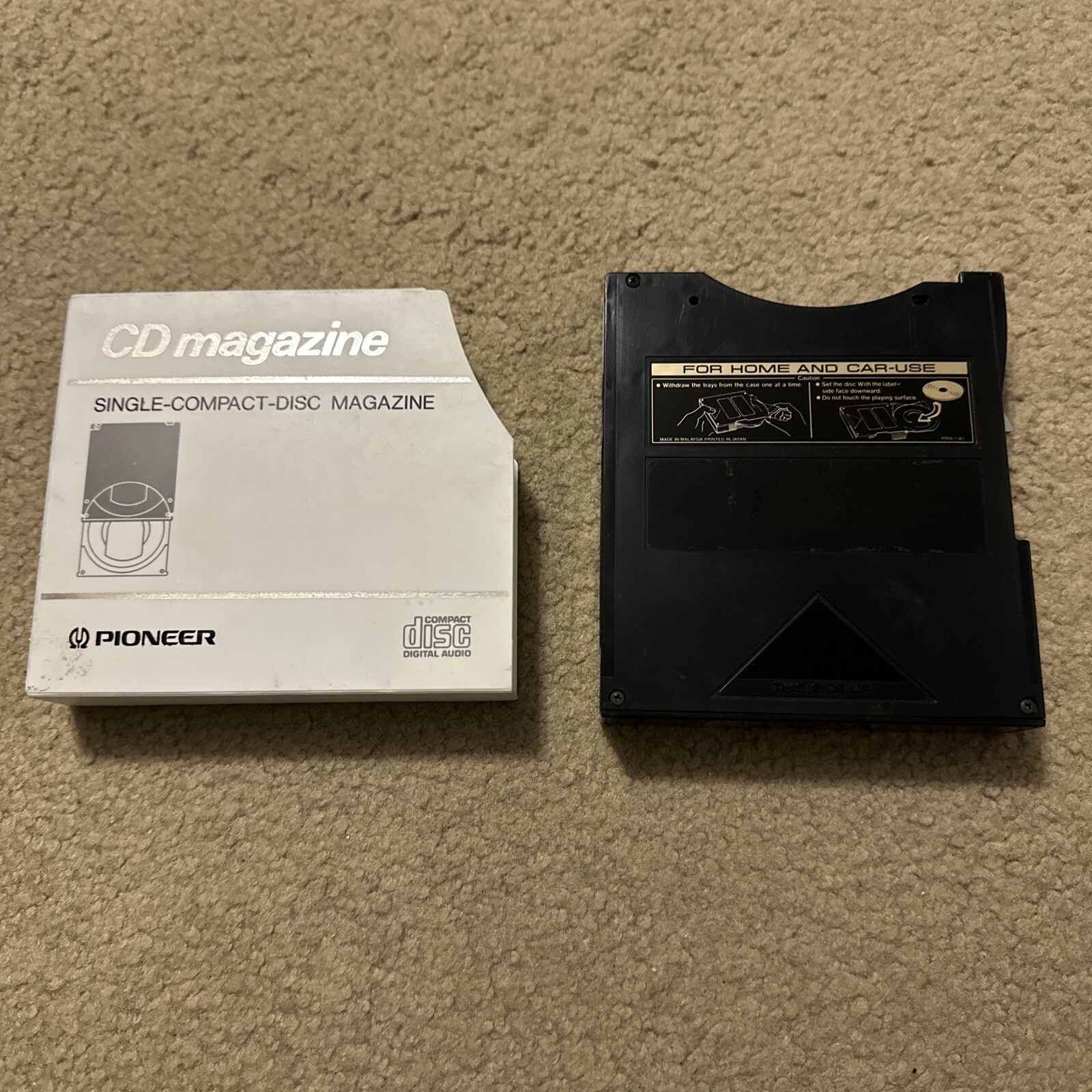 Pioneer 6-Disc PRW-1141 Multi-Play CD Cartridge Magazine Compact Disc ...